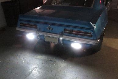 1967 69 Camaro Back Up Lights Screaming Chicken