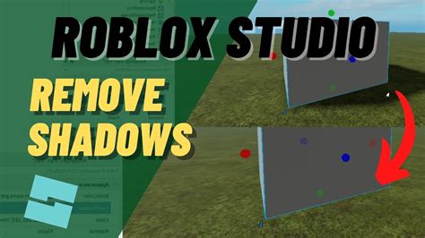 How To Remove Shadows In Roblox Studio Disable Shadows YouTube