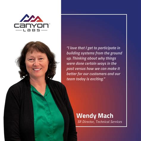 We Are Super Lucky To Have Wendy Mach On Our Team Kyle Kempf