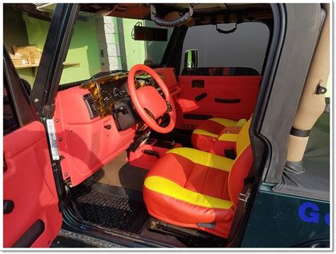 지프 랭글러tj실내커스텀 커스텀스토리 실내커스텀