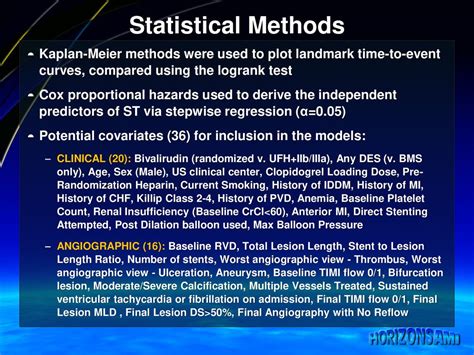 Predictors Of Acute Subacute And Late Stent Thrombosis After Acute Mi Primary Angioplasty In Predictors Of Acute Subacute And Late Stent Thrombosis After Acute Mi Primary Angioplasty In