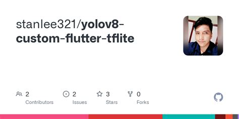 Issues · Stanlee321yolov8 Custom Flutter Tflite · Github