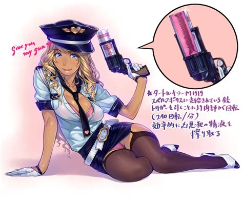 Rule 34 Arm Support Artificial Vagina Beltskirt Blonde Hair Blue