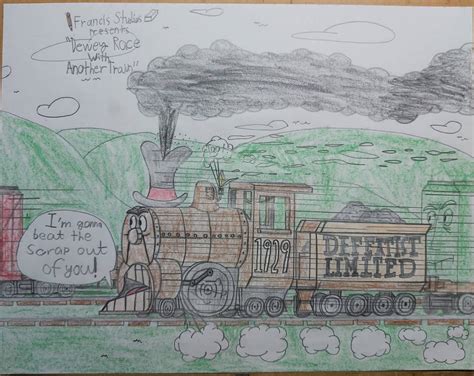Dewey Race With Another Train By Dukejohnson199 On Deviantart