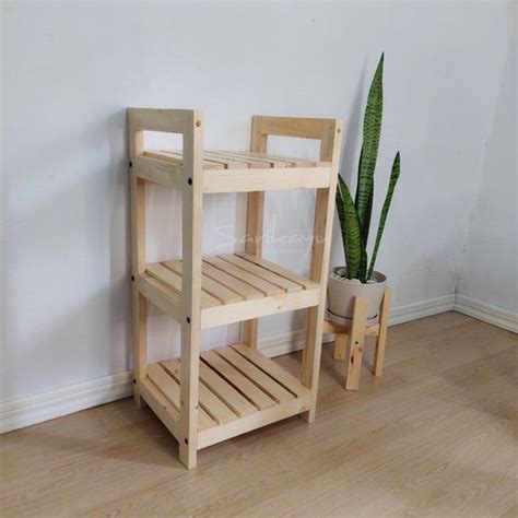 Jual RAK MEJA DISPENSER SUSUN DARI KAYU MINIMALIS MURAH U P L T Shopee Indonesia