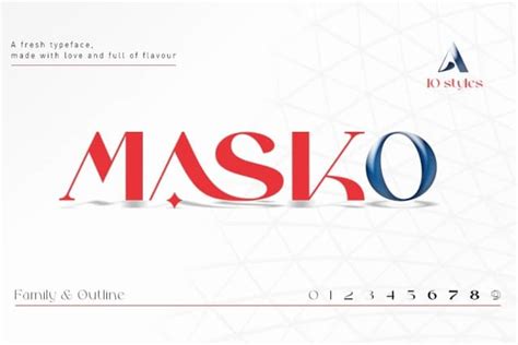 Masko Font Download Fonts