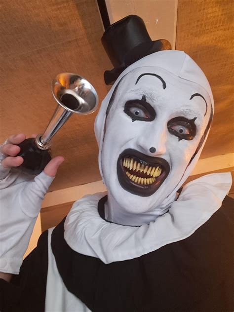 Getting Ready For Halloween 🎃 Art The Clown Quickly Became A Favourite