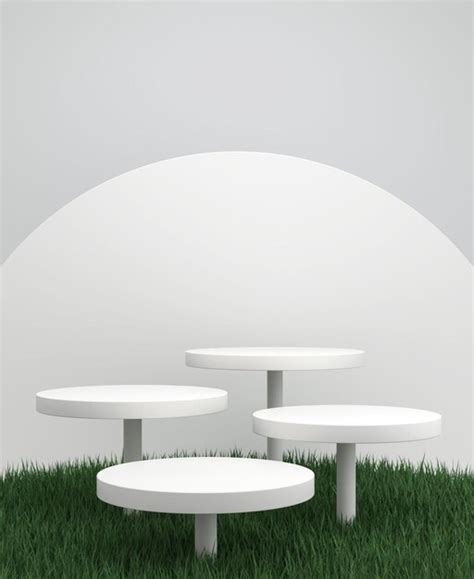 Premium Photo 3d Rendering Exhibition Background