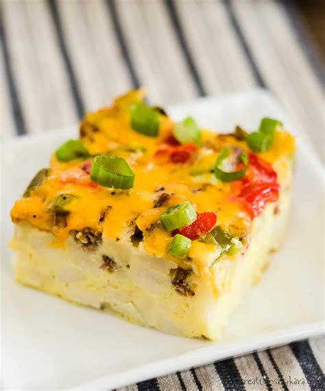 Best Sausage Hashbrown Breakfast Casserole Creations By Kara