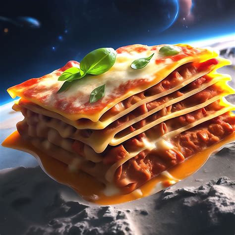 Space Lasagna — Image Created In Shedevrum