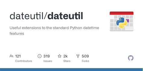 Github Dateutildateutil Useful Extensions To The Standard Python