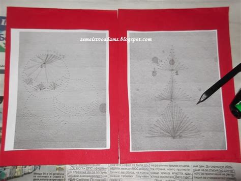 Вижте как го правим ние Коледни картички с техника Изонит