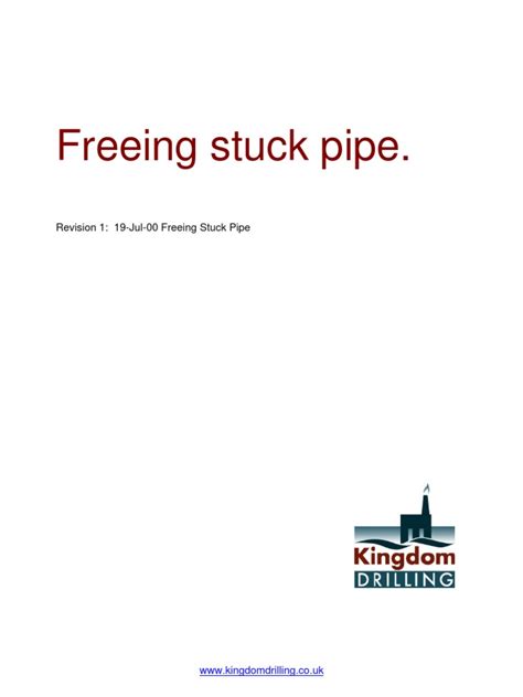 Freeing Stuck Pipe Download Free Pdf Civil Engineering Chemical Engineering
