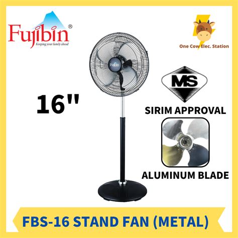 One Year Warranty Fujibin Fbs 16 16inch Powerful Stand Fan Kipas
