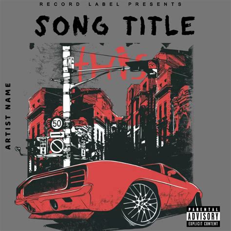 Rap Album Cover Template Postermywall