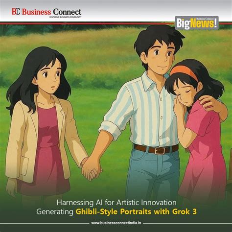 Harnessing Ai For Artistic Innovation Generating Ghibli Style Portraits With Grok 3 Business