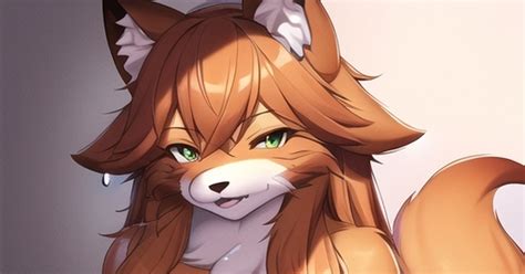 ケモノ 濡れたきつねさんｺﾝฅ•ω•ฅｺﾝ セントスaiイラストのイラスト Pixiv