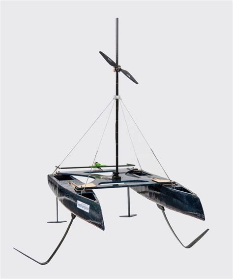 self propelled sailing hydrofoil design show 2018