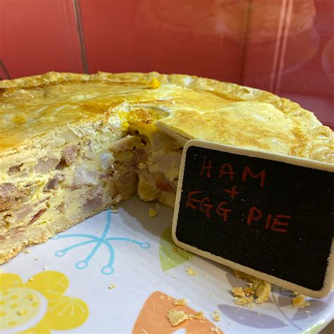 Pastry Ham And Egg Pie Simply Delicious Caterers And Scrumptious Deli