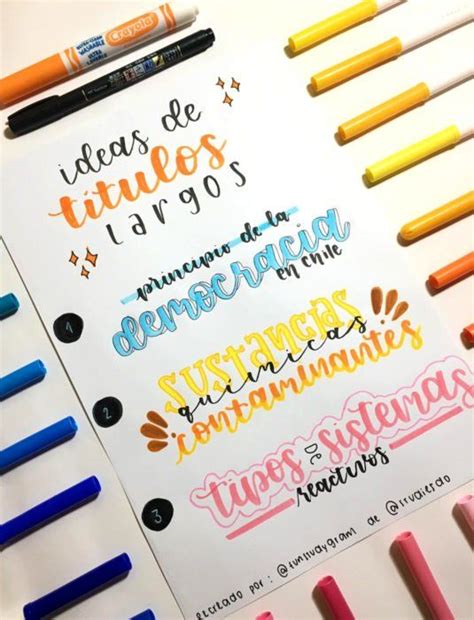 19 Ideas Creativas Para Apuntes Escolares Tan Bonitos Que Te Darán