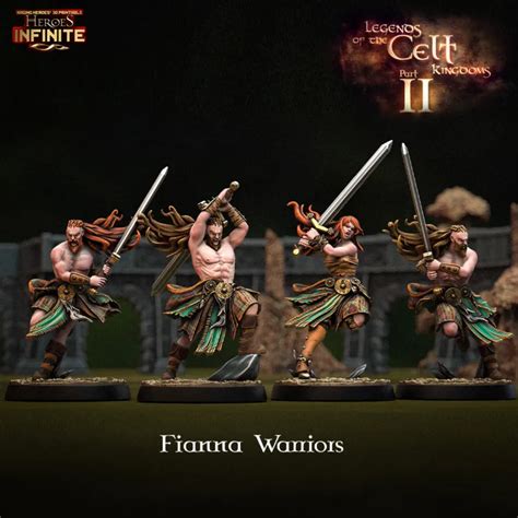 Fianna Warriors Free High Quality Models