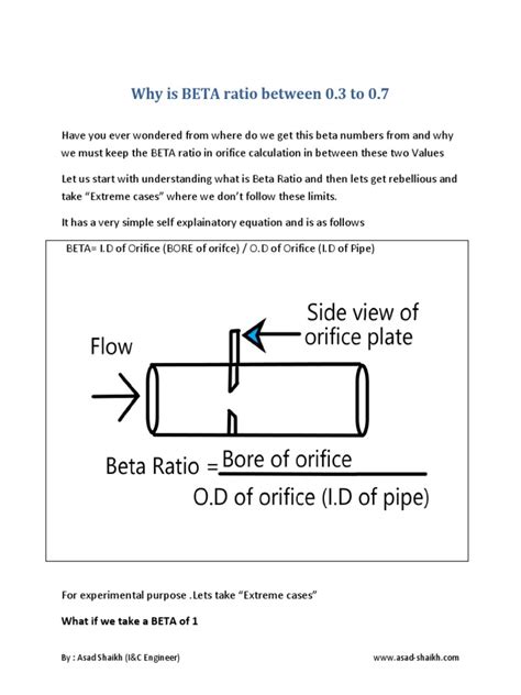 Pdf Why Is Beta Ratio Limit Required Pdf Liquids Civil Engineering