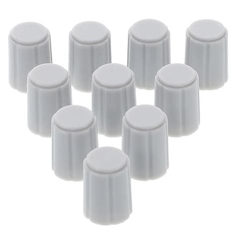 10 Pcs Plastic Knob Cap Electric Acoustic Guitar Guitar Tone Volume