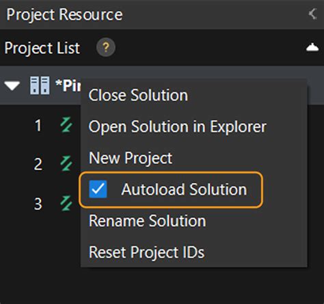 Autoload A Solution In Mech Msr