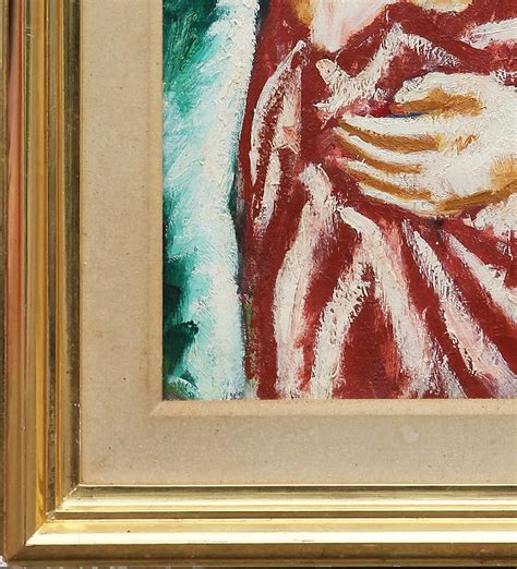 Ben Benn Red Green And Blue Modern Abstract Figurative Female Nude