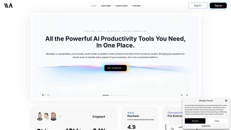 WorkAlly AI Powered Productivity Platform Creati Ai