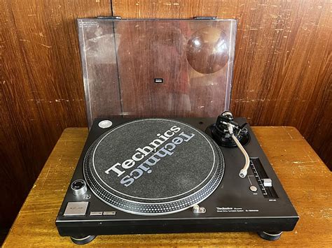 Technics SL MK D Black Color Analog DJ Turntable Reverb