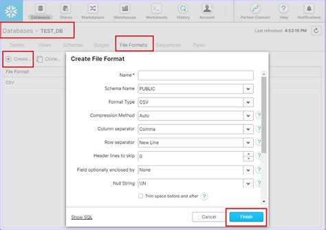 How To Create File Format In Snowflake At Kathryn Staley Blog