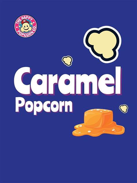 Caramel Popcorn The Happy Popcorn Co Online