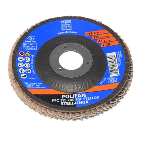 Pferd 40g Flapper Disc Industrial Fluid Solutions