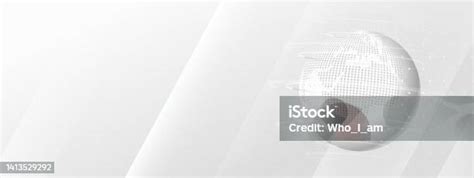 3d 지구 지구본 글로벌 네트워크 연결 추상적인 흰색 기하학적 배경 벡터 일러스트 레이 션 미국에 대한 스톡 벡터 아트 및 기타 이미지 Istock