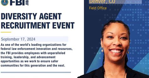 Fbi Denver Office To Hold Diversity Agent Recruitment Event
