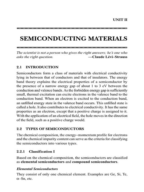 Semiconductors Unit Iv Part 2 Pdf Semiconductors Doping