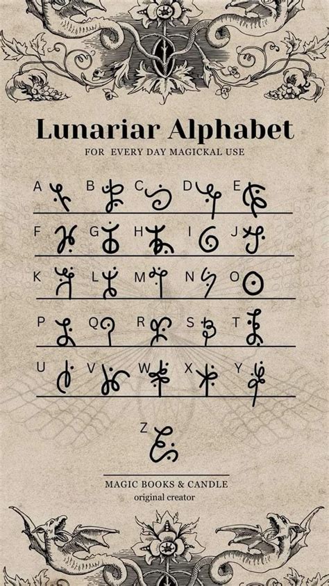 Best 13 Arcane Rune Alphabet Artofit