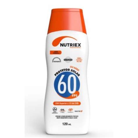 Nutriex Protetor Solar Fps 60 120ml Atacadão Do Epi