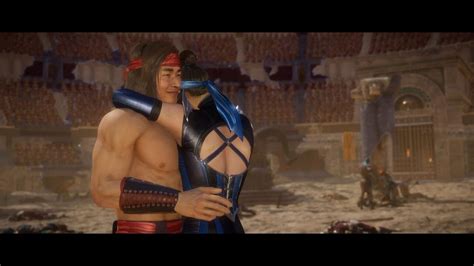 Mortal Kombat Kitana And Liu Kang Kiss