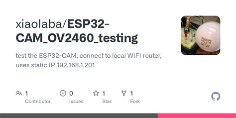 GitHub Xiaolaba ESP32 CAM OV2460 Testing Test The ESP32 CAM Connect