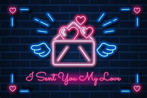 현실적인 발렌타인 데이 축하 배경 무료 벡터