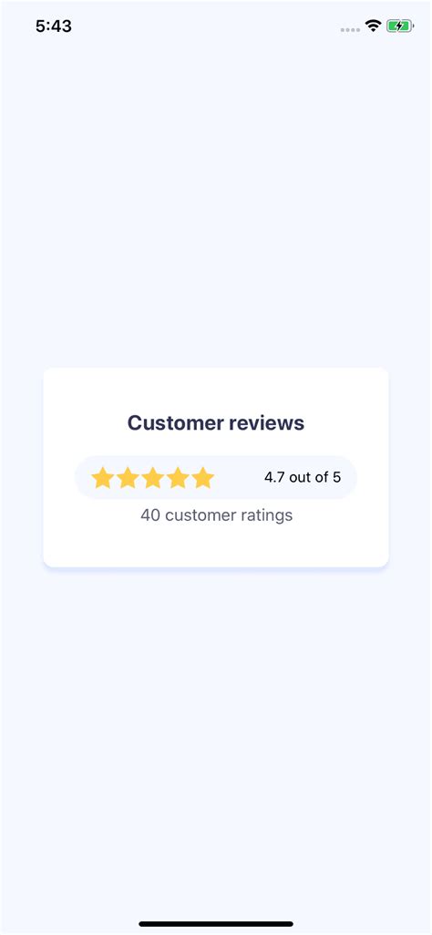 Create An Animated Product Review Display With React Native