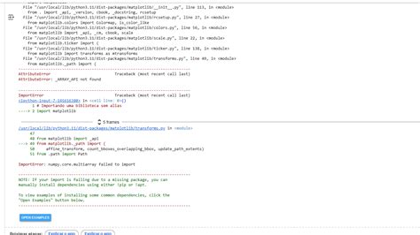 Error Ao Importa Matplotlib Python Para Data Science Trabalhando Com Funções Estruturas De