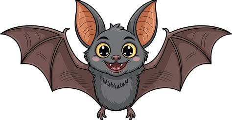 Cartoon Bat Clip Art Free Bat Vector Clipart Png Svg To Edit Online