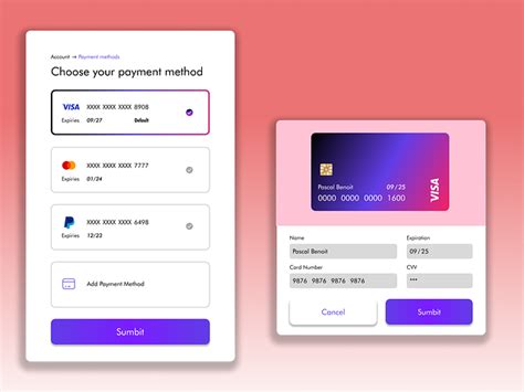 Payment Ui Designs Themes Templates And Downloadable Graphic Elements
