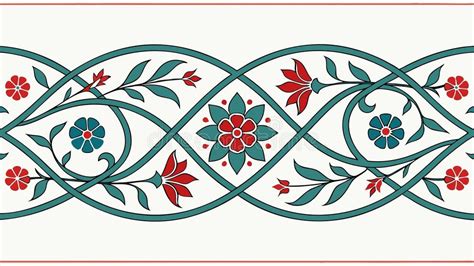 Geometric Pattern Border Decorative Design For Modern Frames And Layouts Vector Design