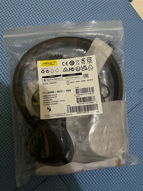 Jabra Evolve Stereo MS Headset Audio Headphones Headsets On Carousell