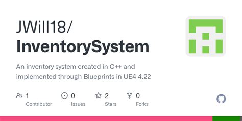 GitHub JWill InventorySystem An Inventory System Created In C And Implemented Through