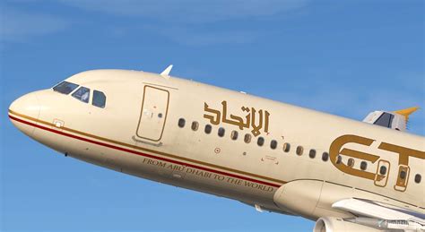 Etihad Old A320 A6 Eih Cabin 4k 8k Fenix A320 V2b2 For Microsoft